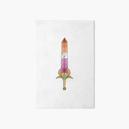 "She-Ra pride flag sword " Art Board Print by Marshaisvibing | Redbubble