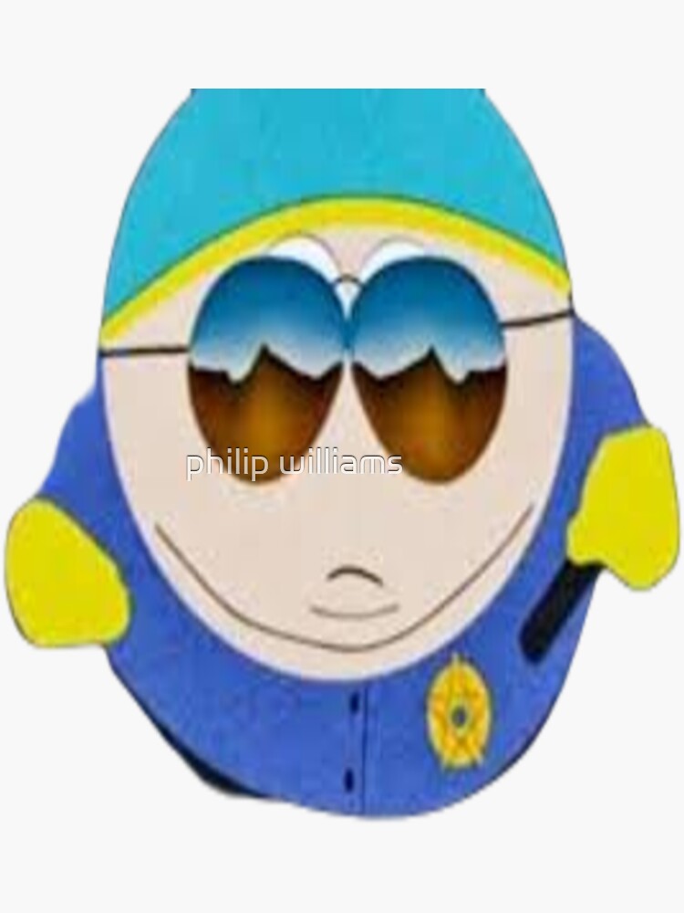 " eric cartman respect south park" Sticker for Sale by philwill47 ...