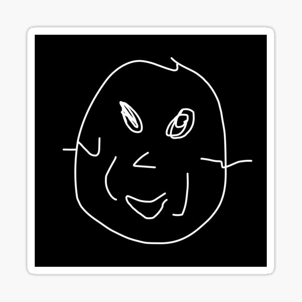 "Lee Know Drawing" Sticker by changbroke | Redbubble