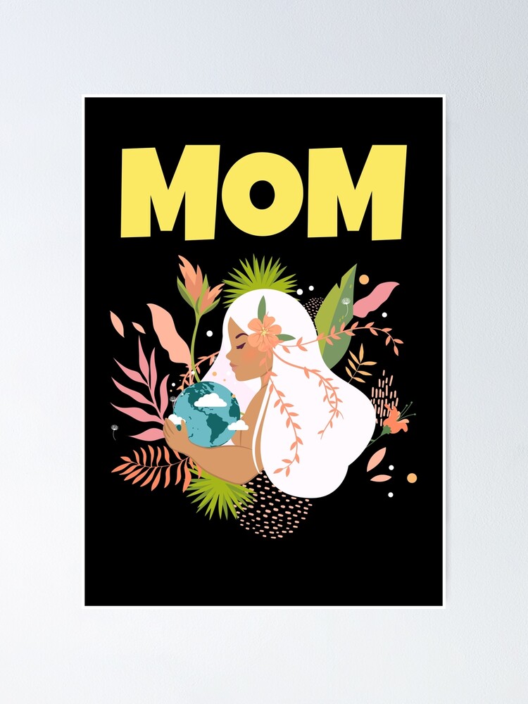 "Mom Acronym" Poster by sasijaya | Redbubble
