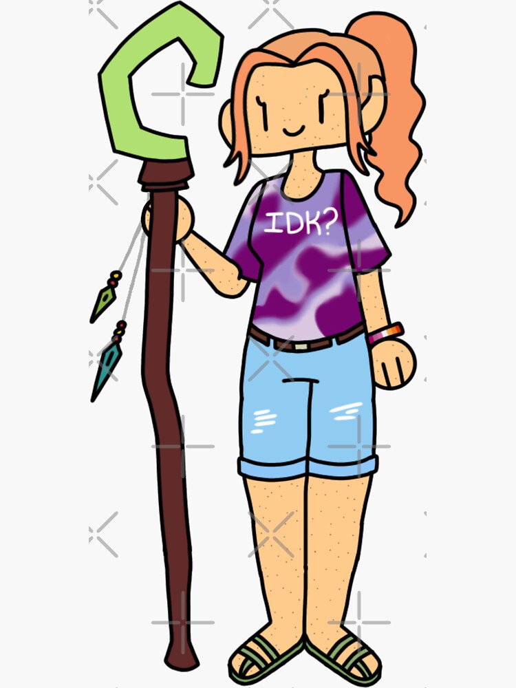 "Kristen Applebees" Sticker by GiraffenGoggles | Redbubble