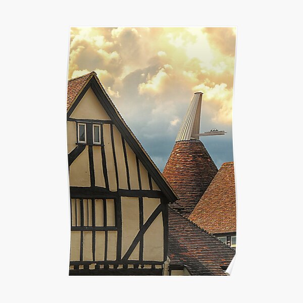 "A Kentish roofscape" Poster by Mortimer123 | Redbubble