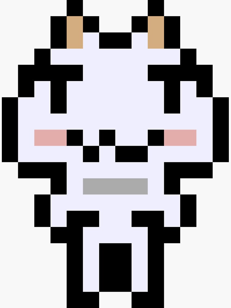 "Pixel Toro Inoue" Sticker for Sale by ImpishMATT | Redbubble