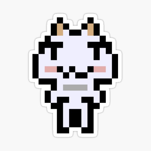 "Pixel Toro Inoue" Sticker for Sale by ImpishMATT | Redbubble