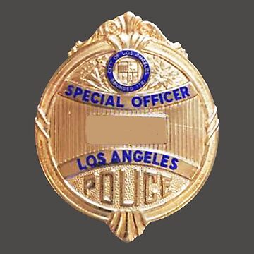 "LAPD Special Officer" Greeting Card for Sale by Lawrence Baird | Redbubble