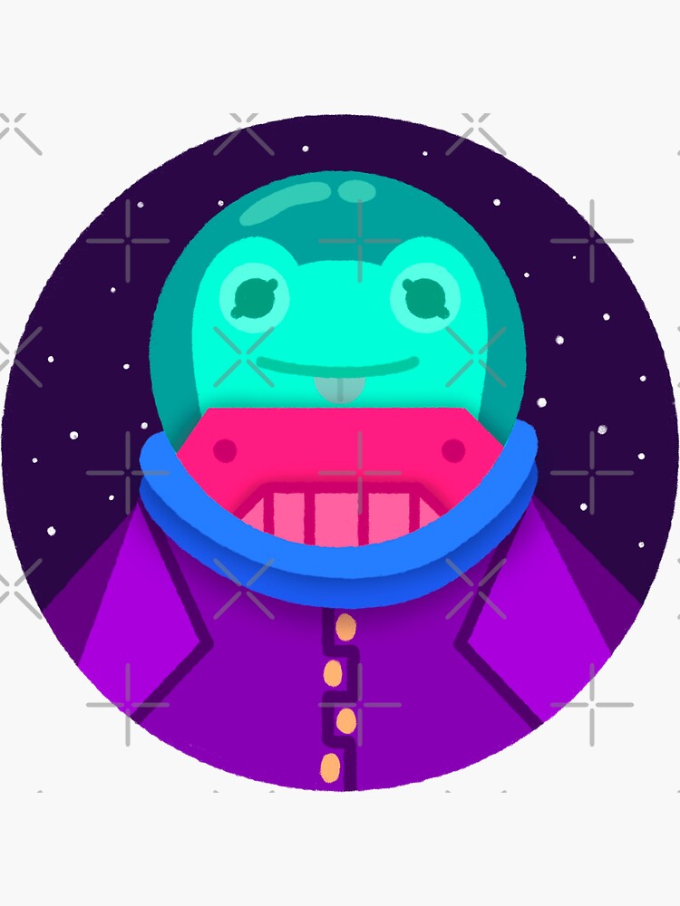 "Colorful AstroFrog Design" Sticker for Sale by JasonaWoods | Redbubble