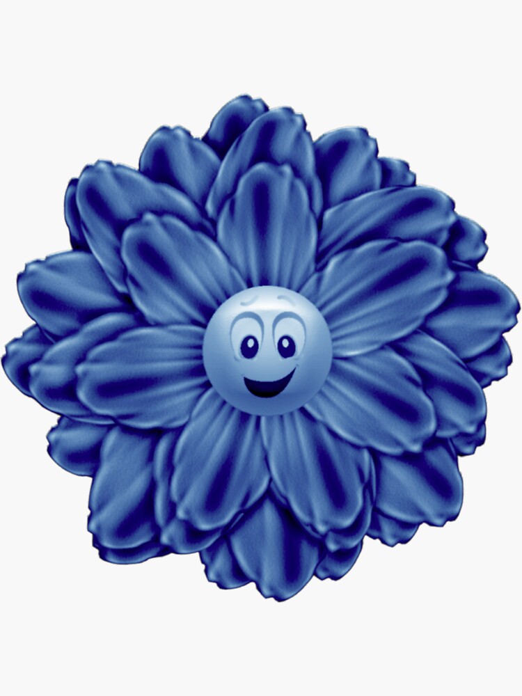 "Happy Kidcore Flower Design" Sticker for Sale by zareen1583 | Redbubble