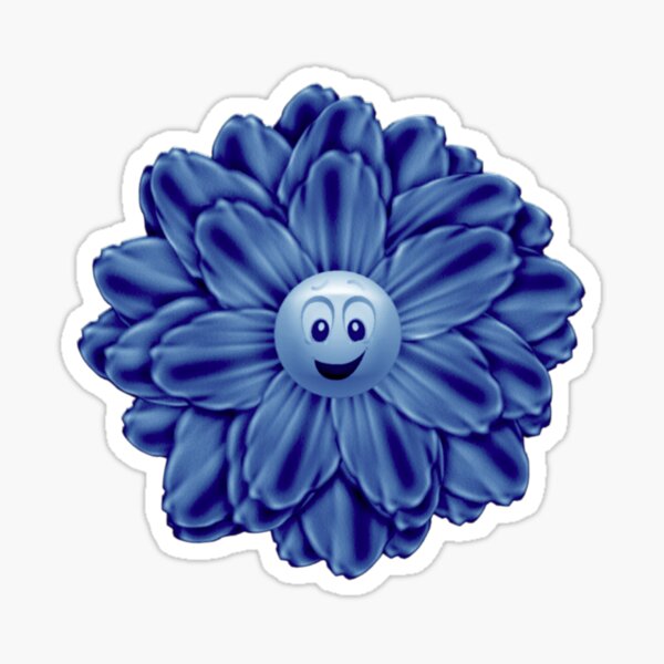 "Happy Kidcore Flower Design" Sticker for Sale by zareen1583 | Redbubble