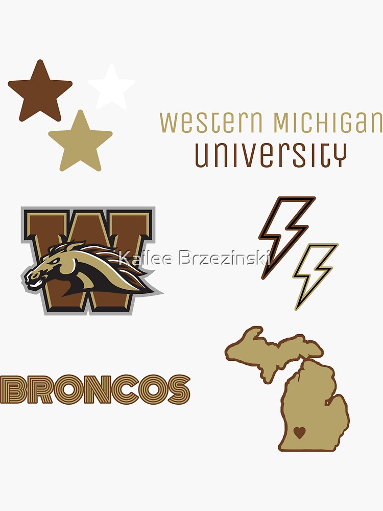 "Western Michigan University Sticker Pack" Sticker for Sale by ...