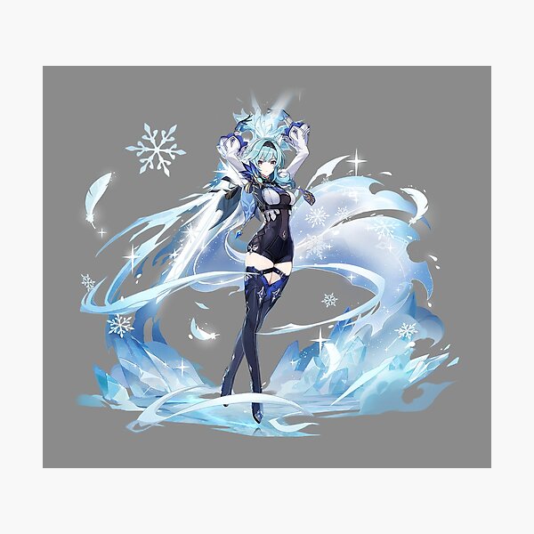 "Genshin Impact - Eula Official Character Wish " Photographic Print by ...
