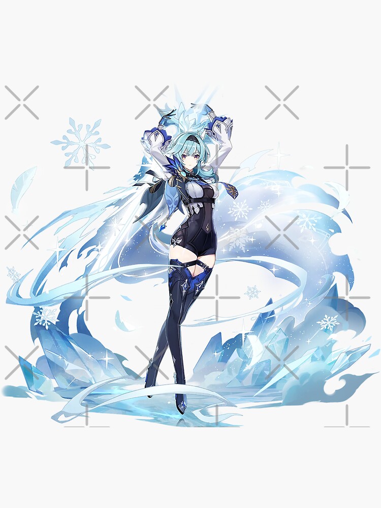 "Genshin Impact - Eula Official Character Wish " Sticker for Sale by ...