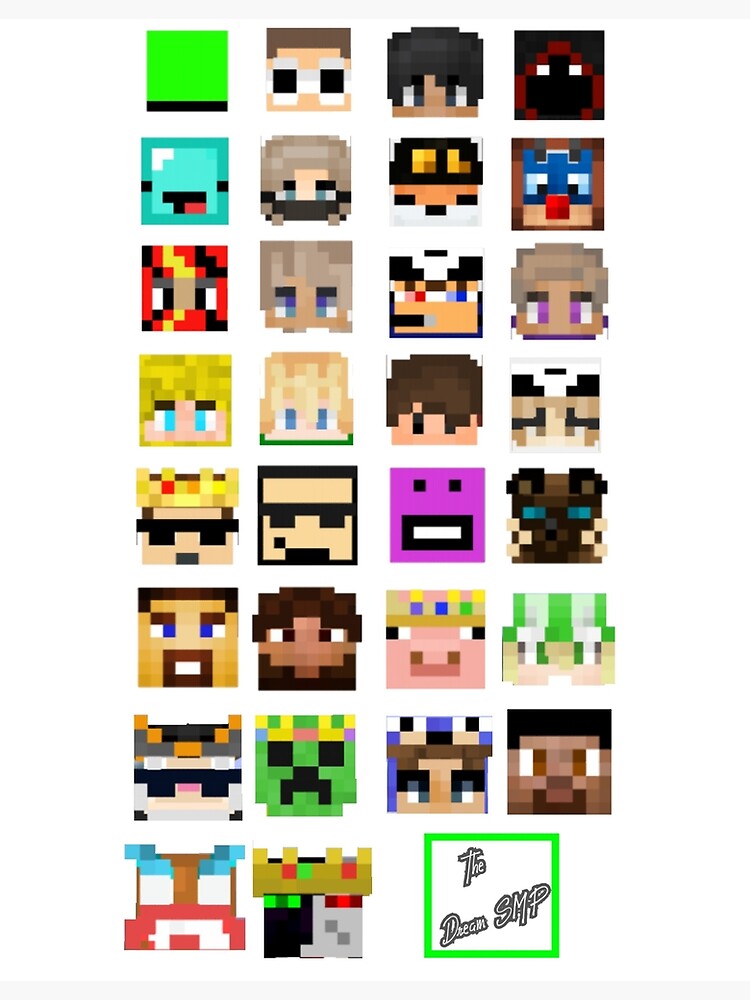 " The Whole Dream SMP Version 2.0 (Transparent version)" Poster by ...