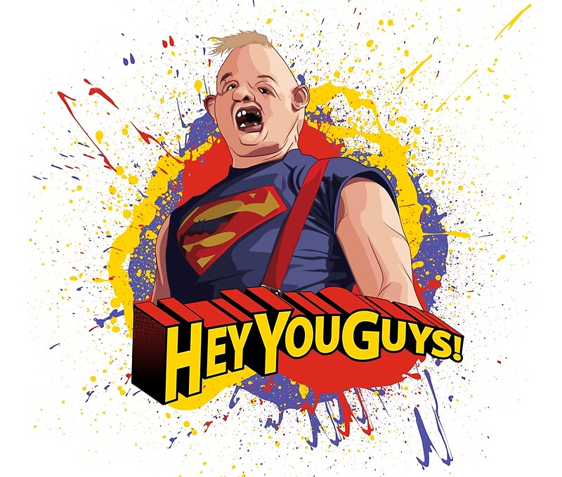 "Hey You Guys! Sloth The Goonies" by Xplore Media UK | Redbubble