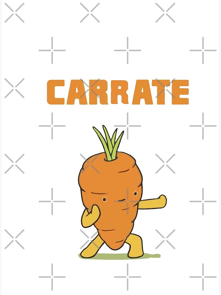 "carrate funny carrot" Poster for Sale by mohasahir2016 | Redbubble