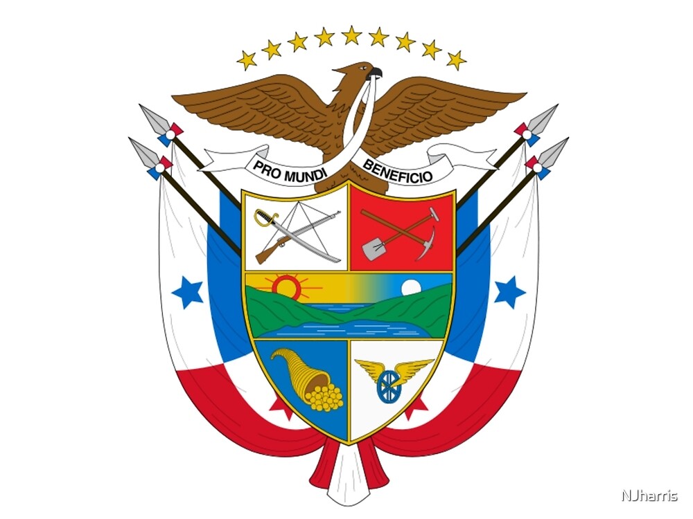 «Escudo Nacional de Panamá» de NJharris | Redbubble