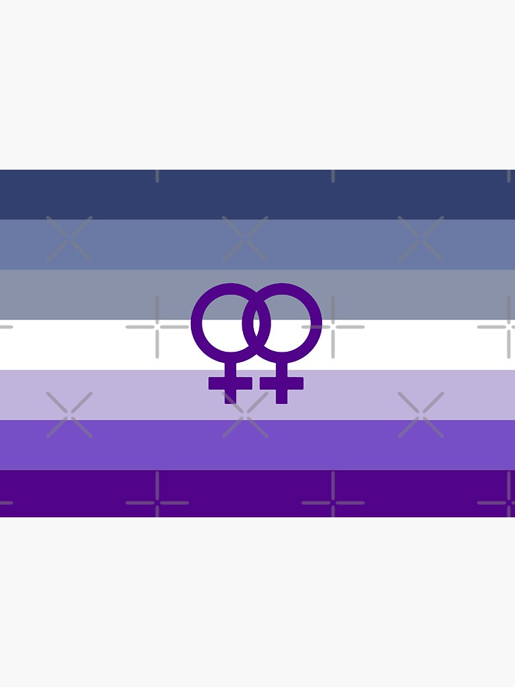 "Butch Lesbian WLW Pride Flag" Sticker for Sale by identipride | Redbubble