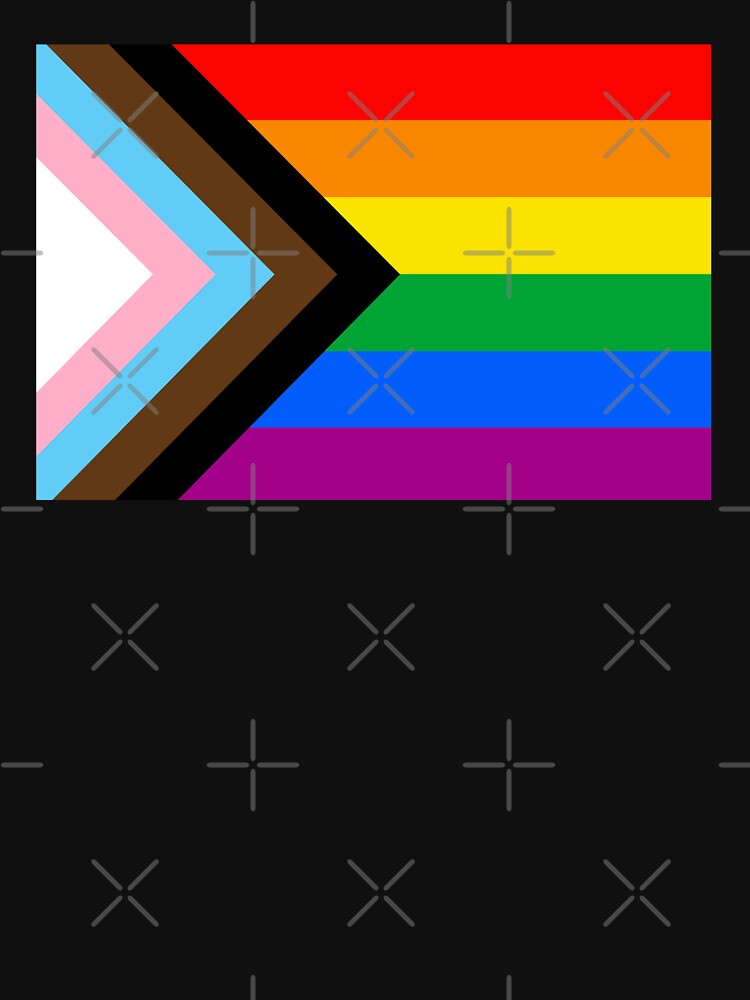 LGBTQ+ Progress Pride Flag Active T-Shirt sold by MuhammaShoaib | SKU ...