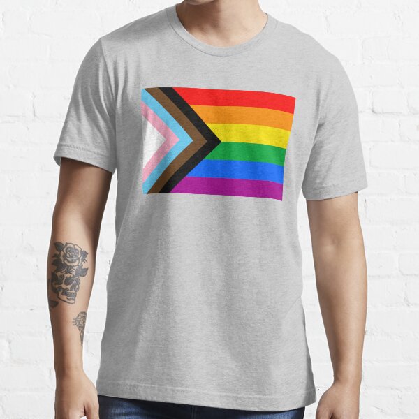 "LGBTQ+ Progress Pride Flag" T-shirt for Sale by identipride ...