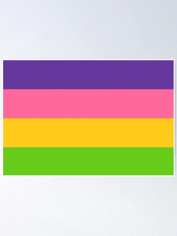 "Sapphic Pride Flag" Poster by identipride | Redbubble