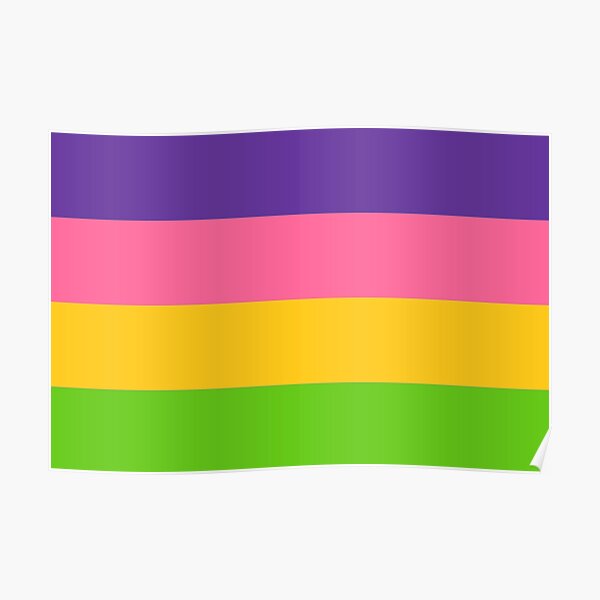 "Sapphic Pride Flag" Poster by identipride | Redbubble