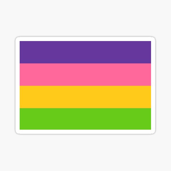 "Sapphic Pride Flag" Sticker by identipride | Redbubble