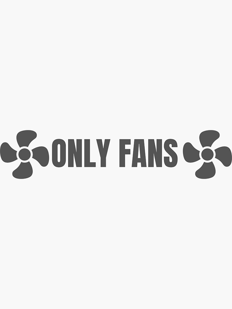 "Only fans" Sticker for Sale by natanportilho | Redbubble