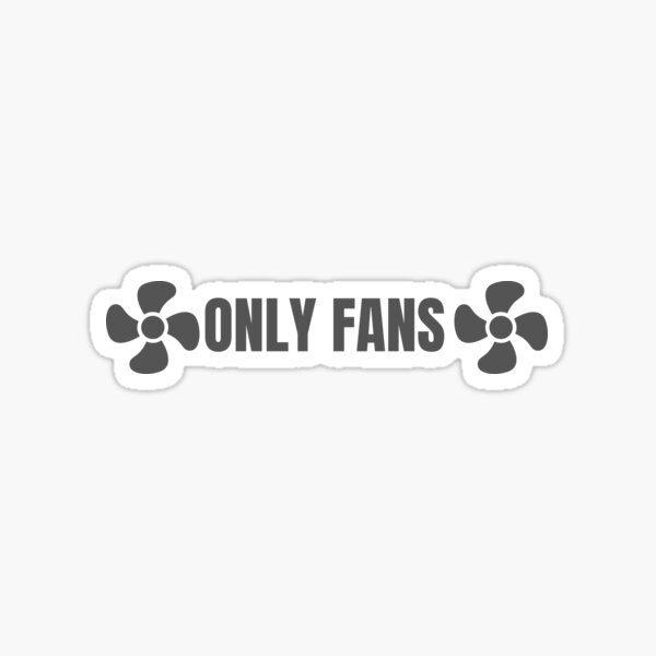 "Only fans" Sticker for Sale by natanportilho | Redbubble