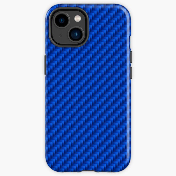 "Carbon Fiber Blue Color" iPhone Case for Sale by ivperisic | Redbubble