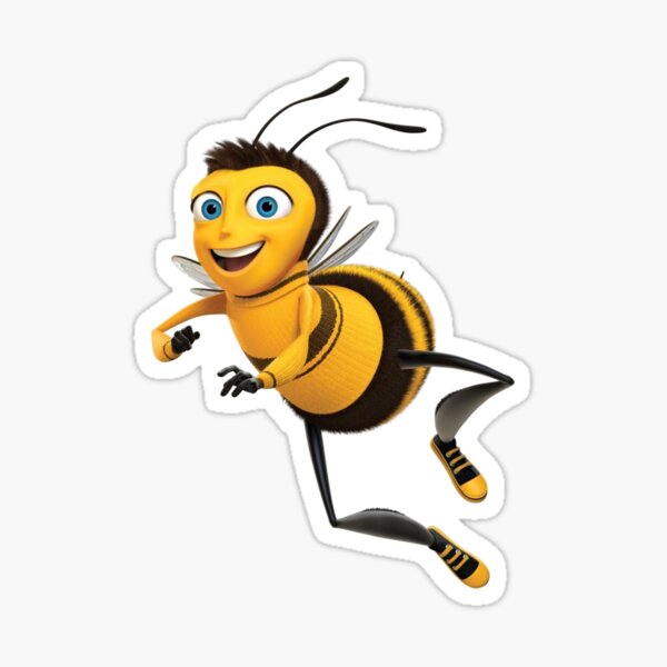 "Bee Movie" Sticker for Sale by rezavaria77 | Redbubble