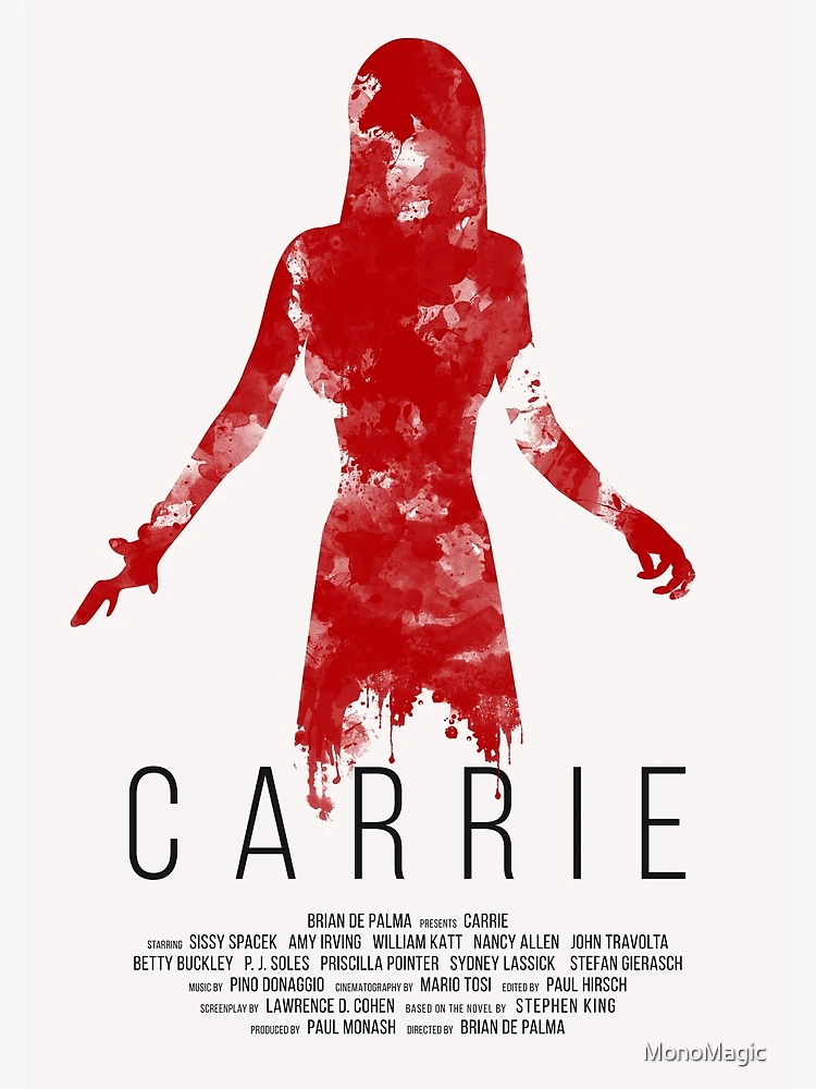 Carrie Movie Poster 1976