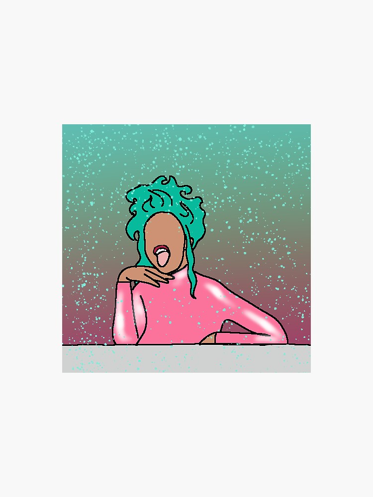 "Doja Cat GO TO TOWN" Sticker by DesignzByRizzo | Redbubble