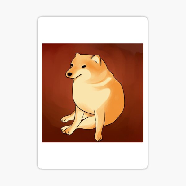 "Cheems puppy" Sticker for Sale by Javierhe297 | Redbubble
