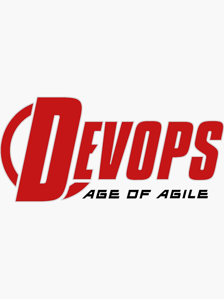 "DevOps - Age of Agile" Sticker for Sale by Mont42 | Redbubble