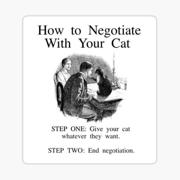 "Cat Meme" Sticker for Sale by debracornell97 | Redbubble