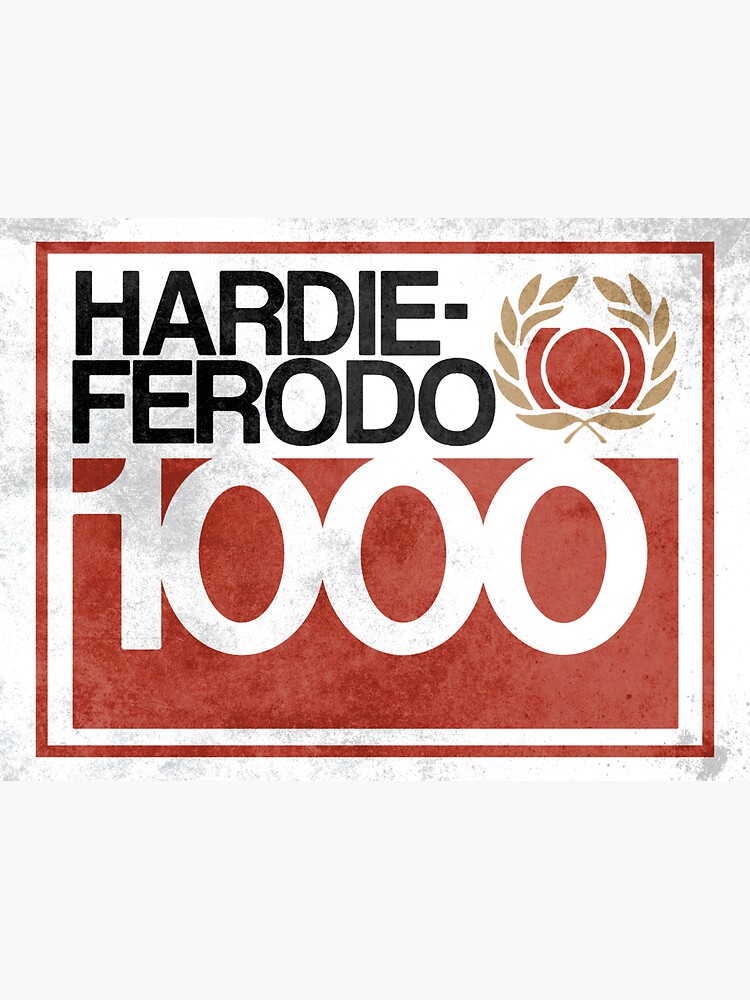 "Hardie Ferodo Bathurst 1000 Bathurst Supercars Retro" Sticker for Sale ...
