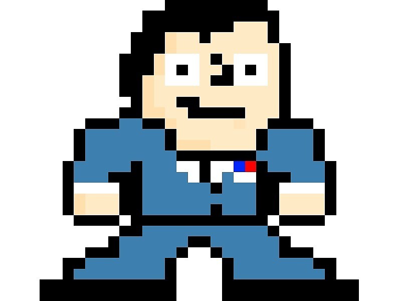 "American Dad Pixel Art" by TheWhomps | Redbubble