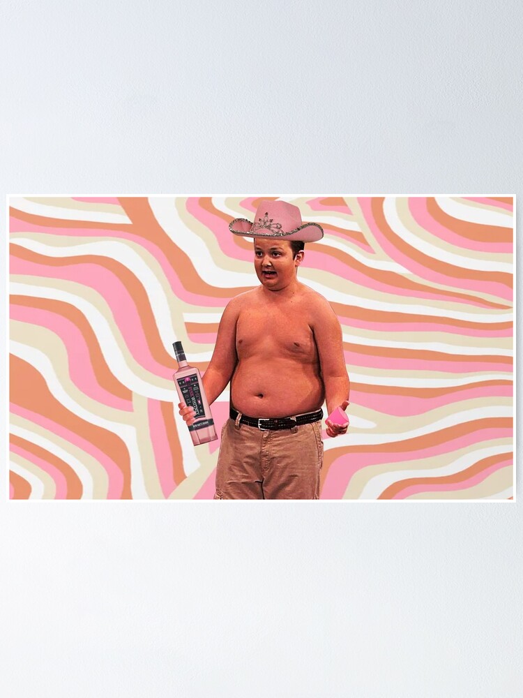 "gibby pink whitney" Poster for Sale by kierawalz | Redbubble