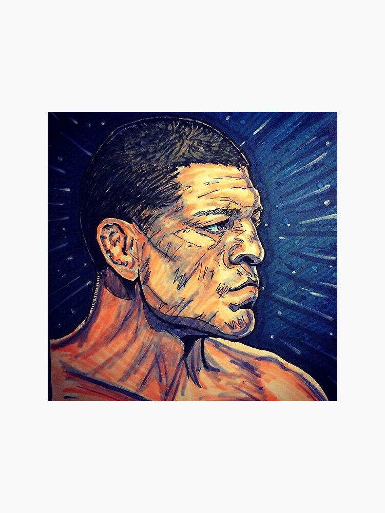 "Nate Diaz" Sticker by Dimitrovv | Redbubble