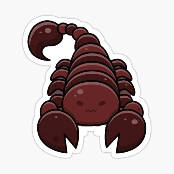 "scorpion" Sticker for Sale by Kirollos9 | Redbubble