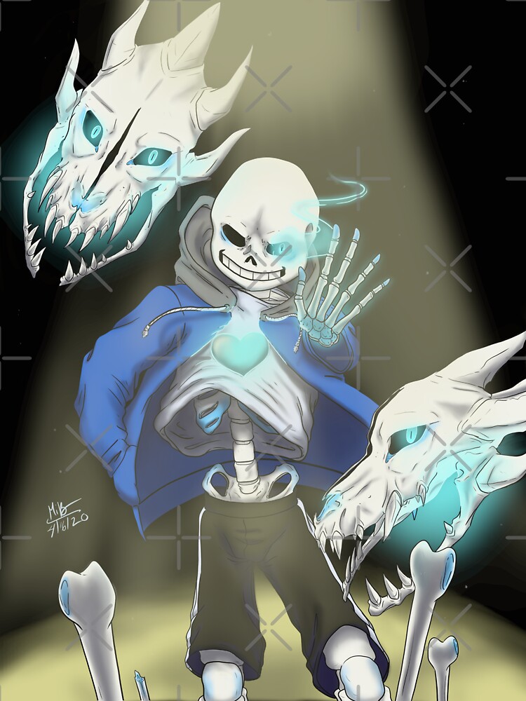 "Sans- undertale " Sticker for Sale by aforceofart | Redbubble