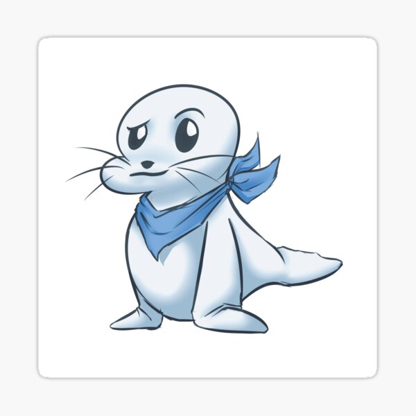 "Robbe grinning" Sticker for Sale by ZoruCreations | Redbubble