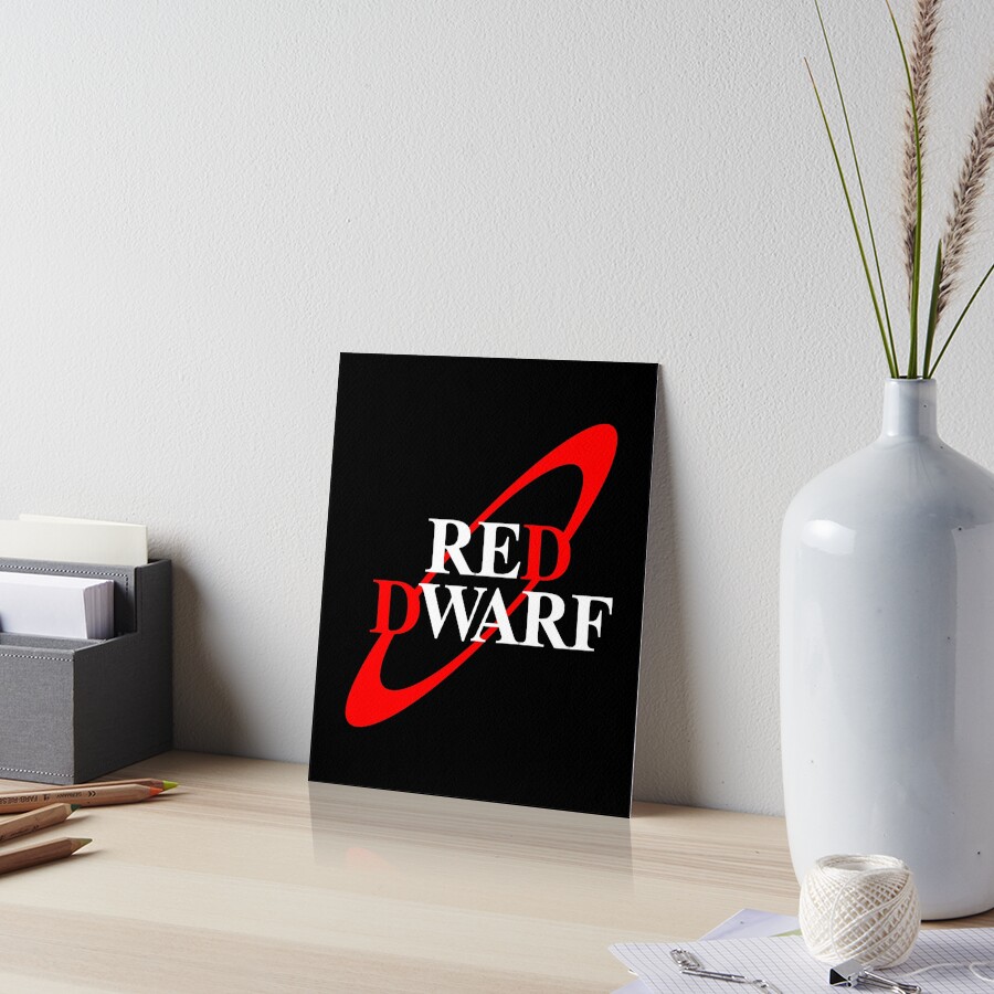 "Red Dwarf Logo" Art Board Print for Sale by nipatrapos | Redbubble