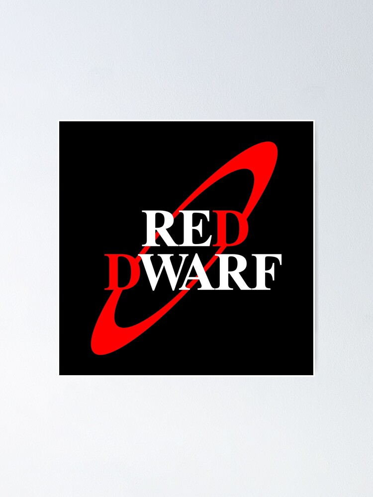 "Red Dwarf Logo" Poster by nipatrapos | Redbubble