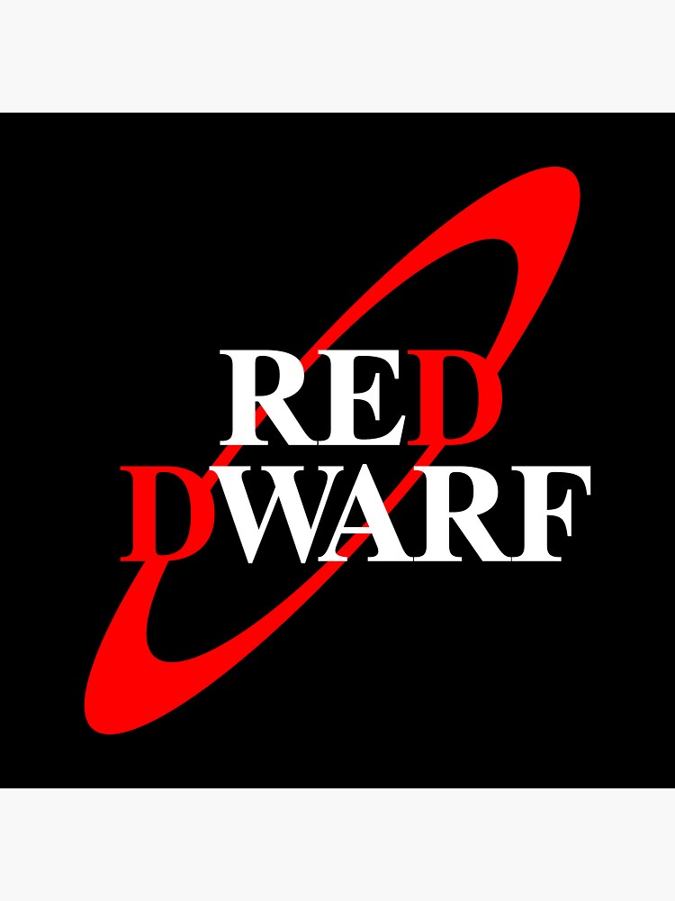 "Red Dwarf Logo" Sticker by nipatrapos | Redbubble