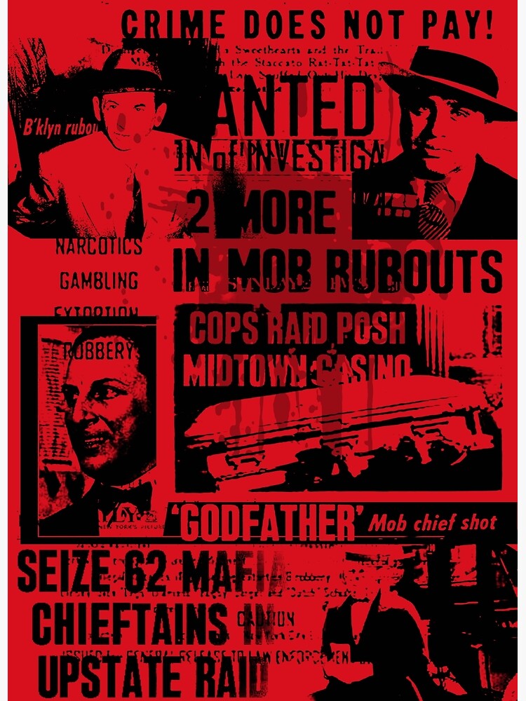 Italian Mafia Posters