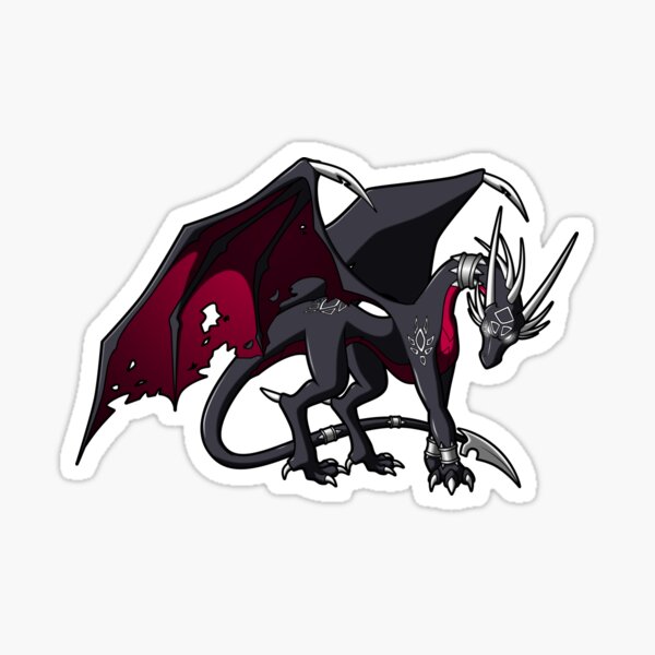 "Cynder" Sticker for Sale by FrostyIllusion | Redbubble