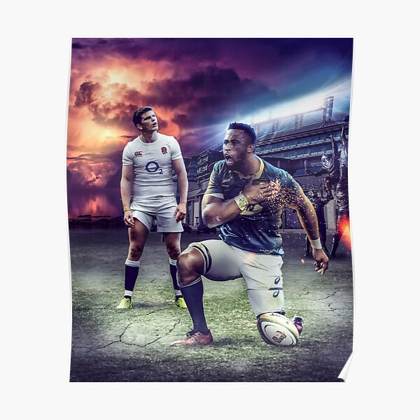 "Siya Kolisi" Poster for Sale by RusikeCreations | Redbubble