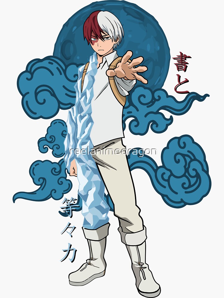 Pegatina «Todoroki Shoto 1a aparición - My Hero Academia» de ...