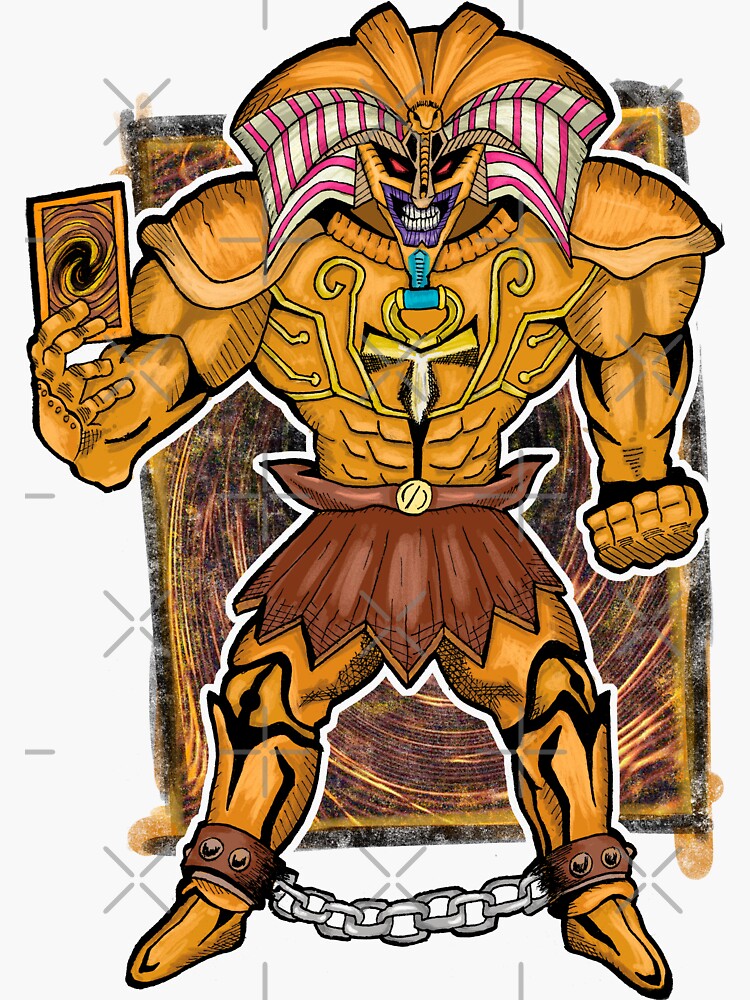 "Exodia" Sticker for Sale by drazgon | Redbubble