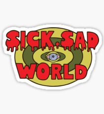 Sick Sad World: Stickers | Redbubble